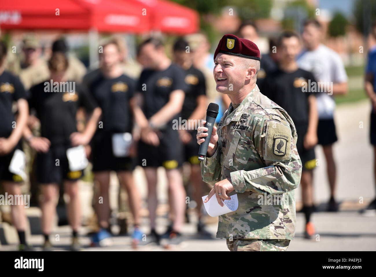 VICENZA, Italy -- U.S. Army Paratrooper Capt. Michael Spalla, a ...