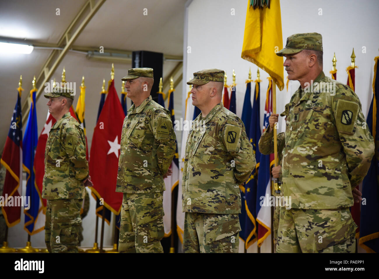 Leadership from the 2nd Armored Brigade Combat Team, 1st Armored ...