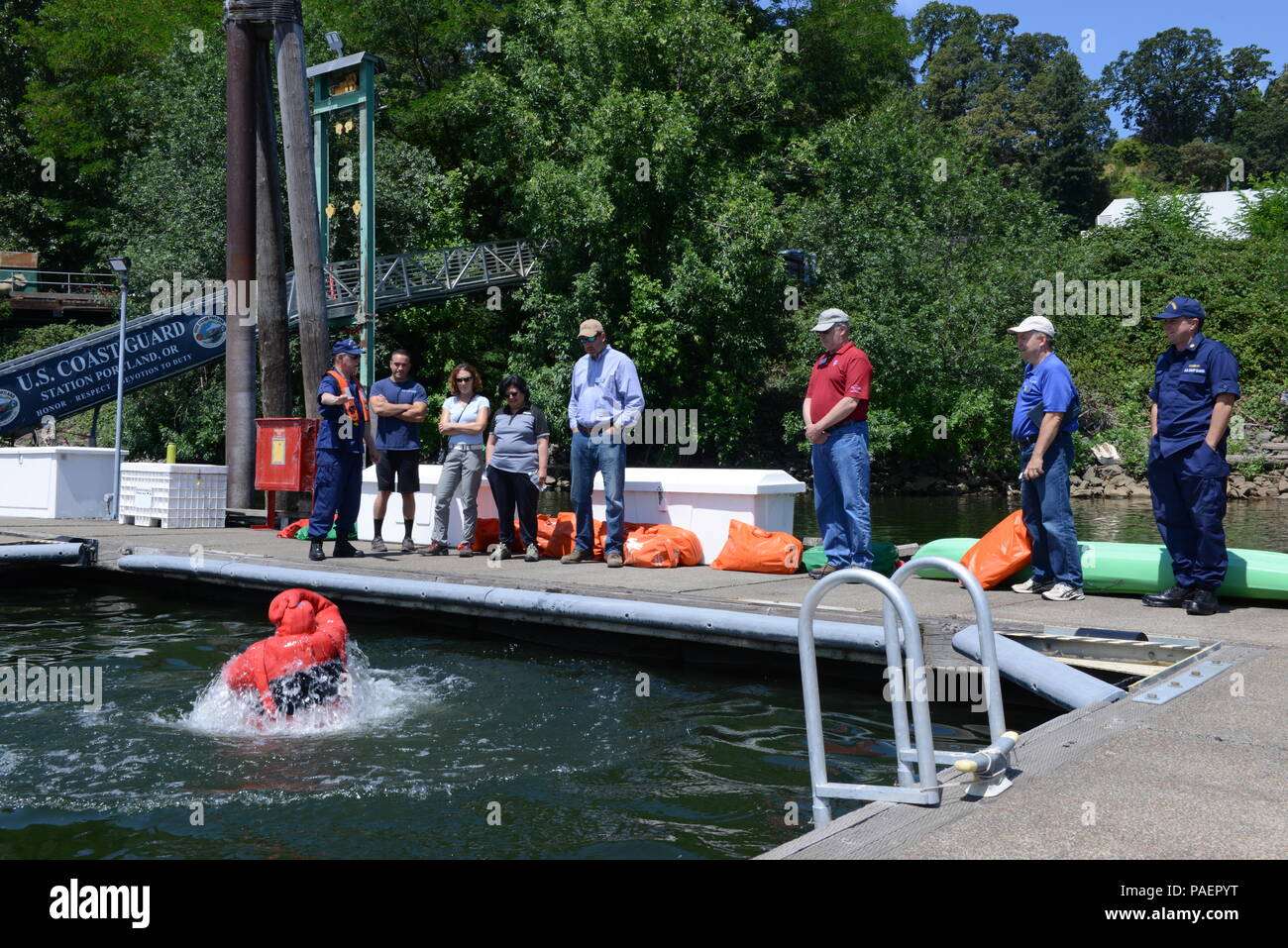 Mike Rudolph, a fishing vessel safety examiner at Marine Safety Unit ...