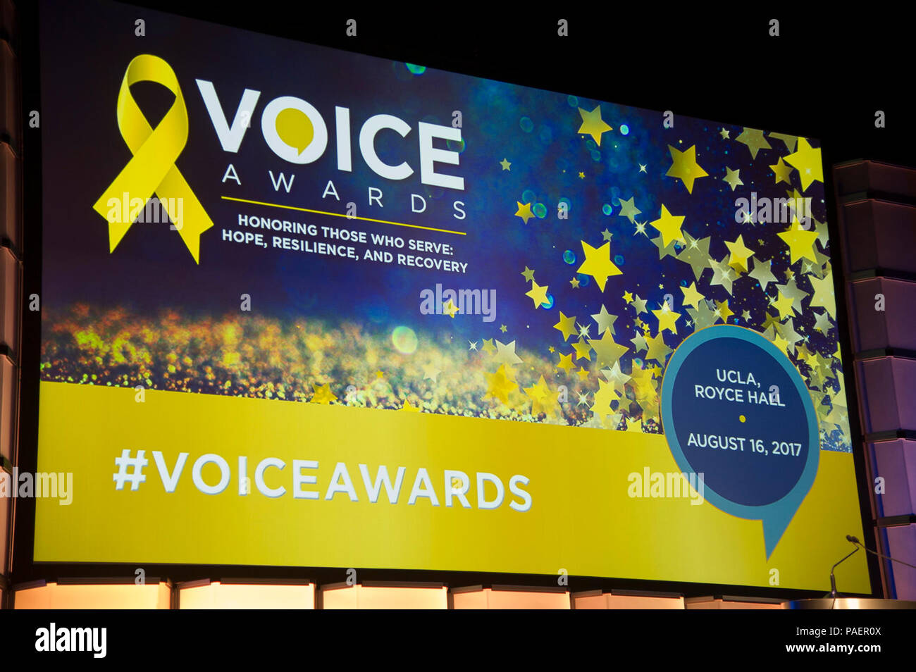 2017 SAMHSA Voice Awards Stock Photo - Alamy