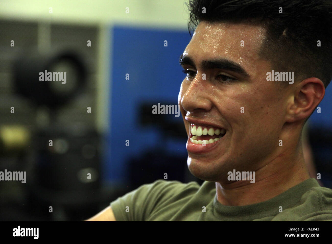 Spc. Nicholas Sobel from the U.S. Army Center for Initial Military ...