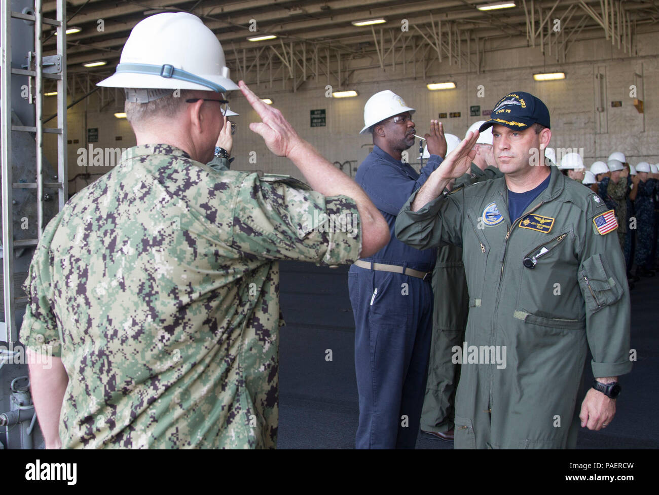 NEWPORT NEWS, Va. (July 17, 2018) Cmdr. Jody Smotherman, from Waco ...