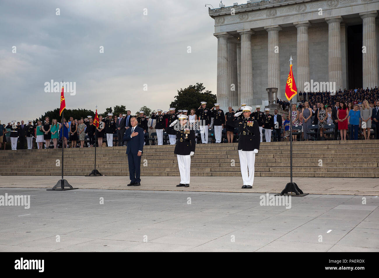 From left, Thom R. Tillis, North Carolina U.S. Senator, Lt. Gen ...