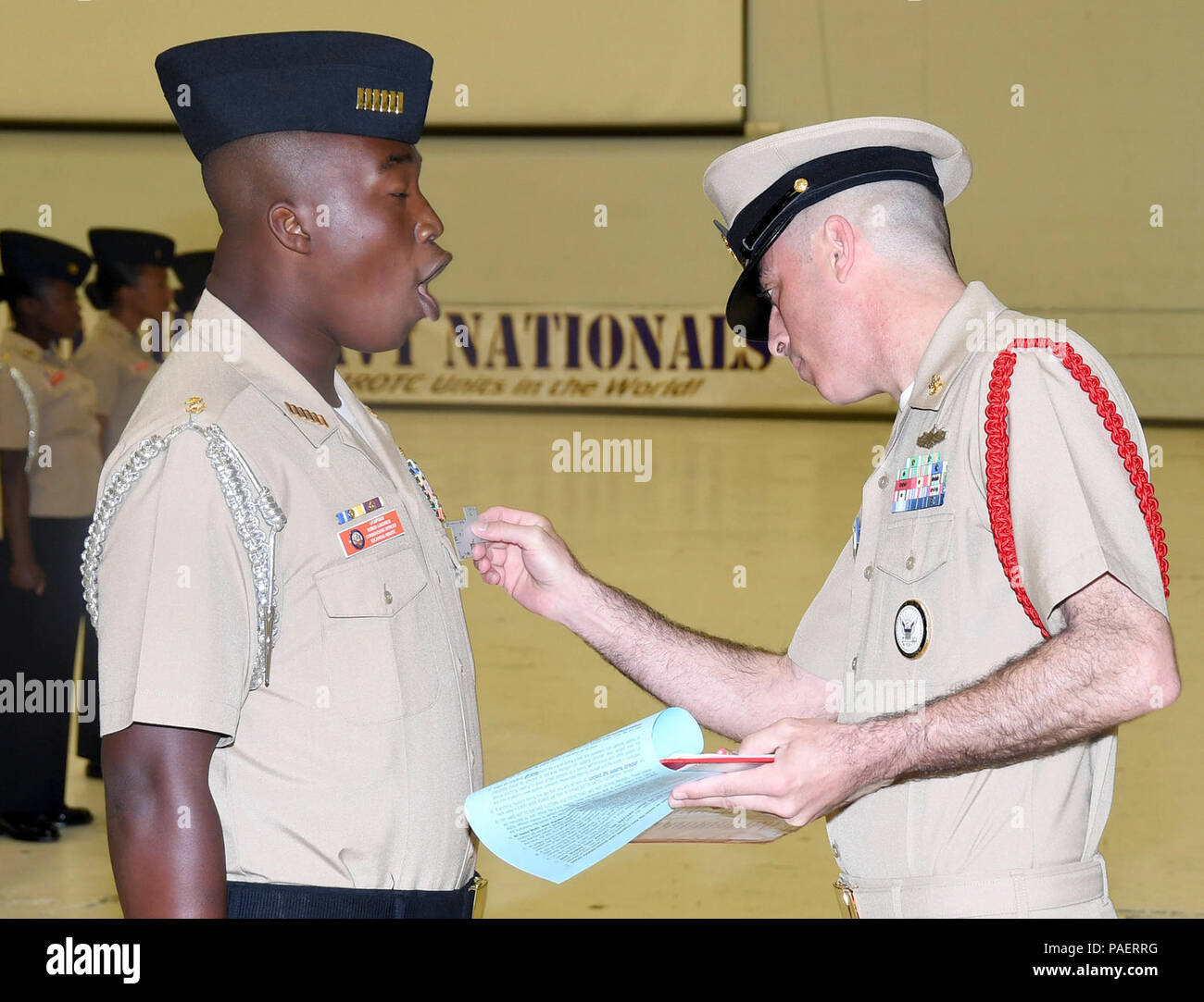A recruit division commander rdc at recruit training command hi-res ...