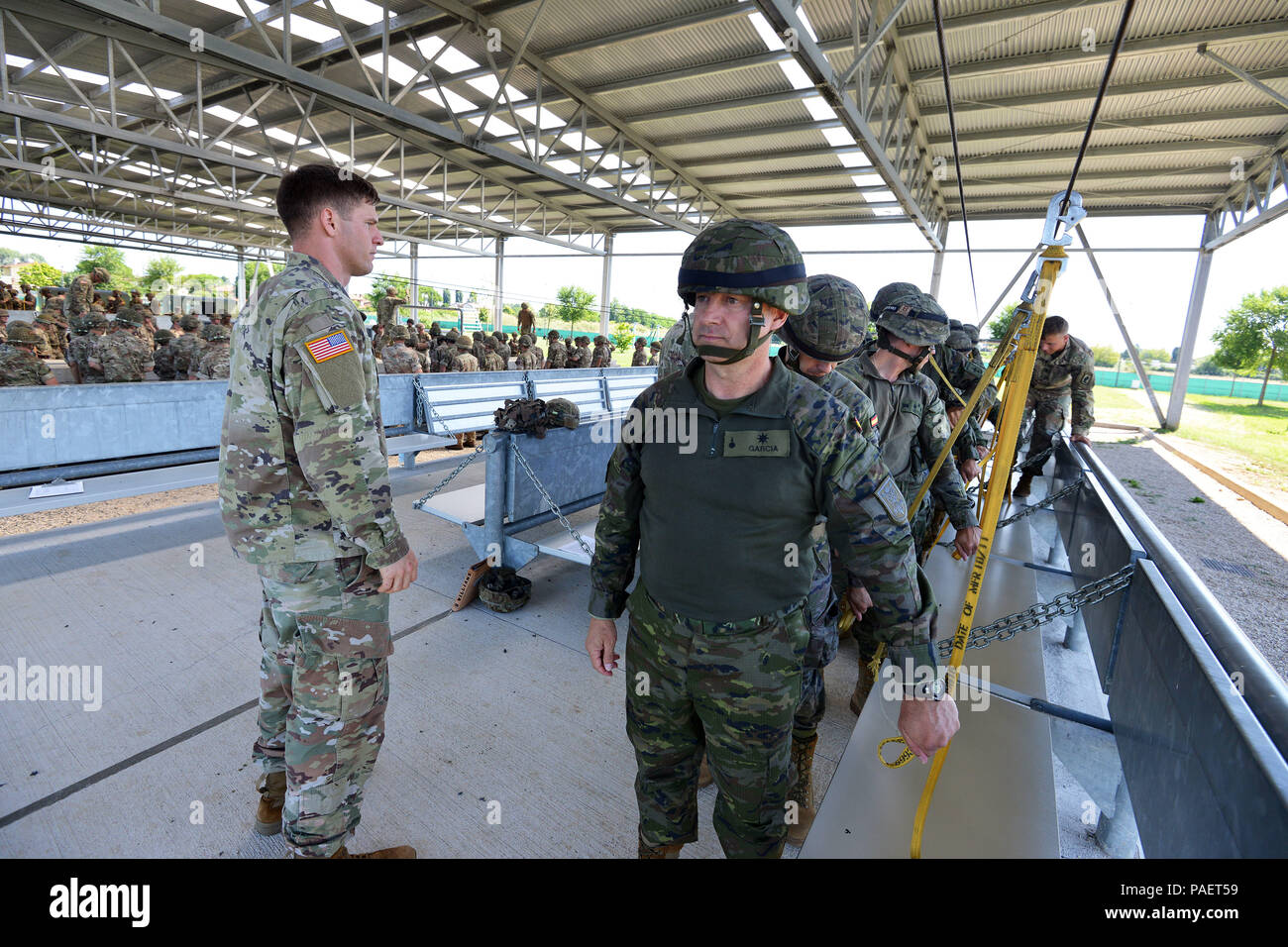 U.S. Army Paratroopers assigned to 173rd Airborne Brigade, conducts ...
