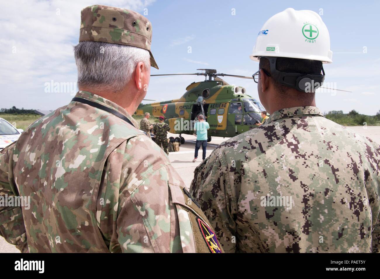 180718-N-BK435-0387 DEVESELU, Romania (July 18, 2018) Naval support ...
