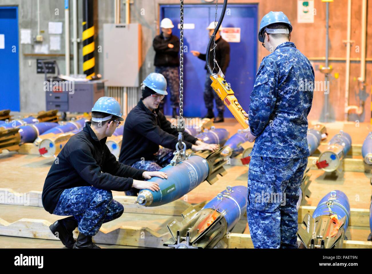 160315-N-OK605-076 MISAWA, Japan (March 15, 2016) Sailors assigned to ...