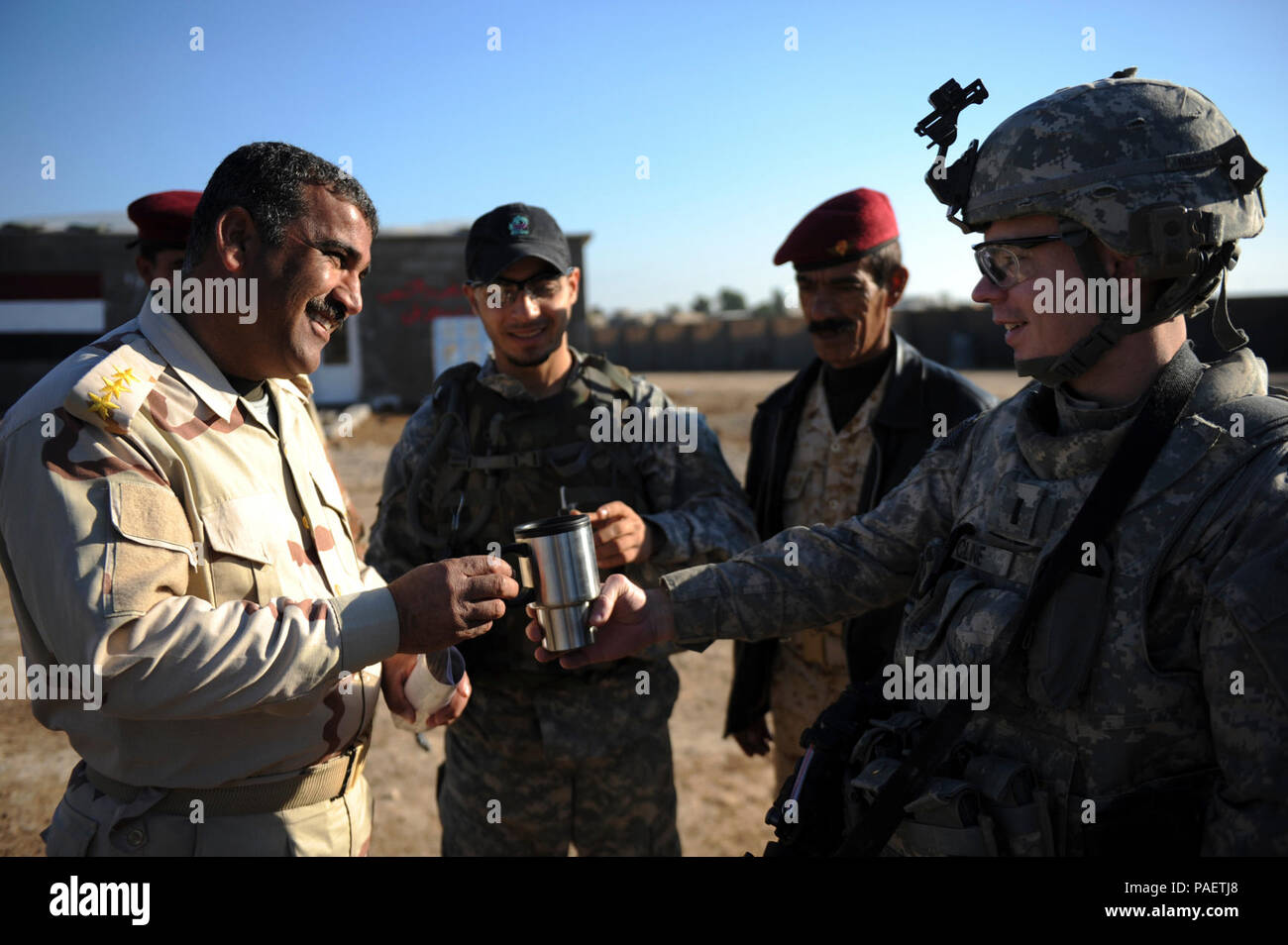 U.S. Army 1st Lt. Robert Cline, platoon leader, 1st Platoon, Bravo ...