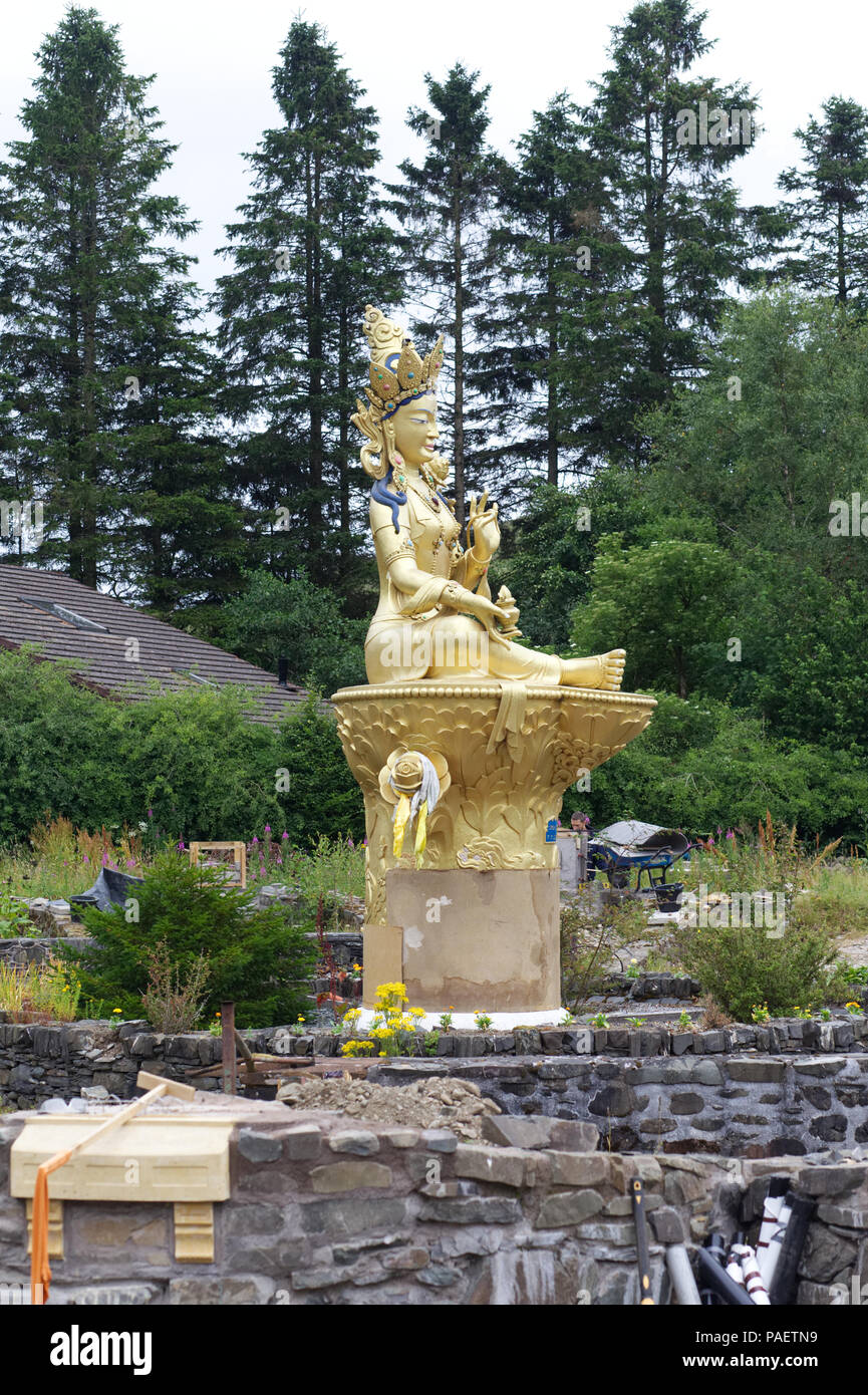 Kagyu Samye Ling Monastery Eskdalemuir High Resolution Stock ...