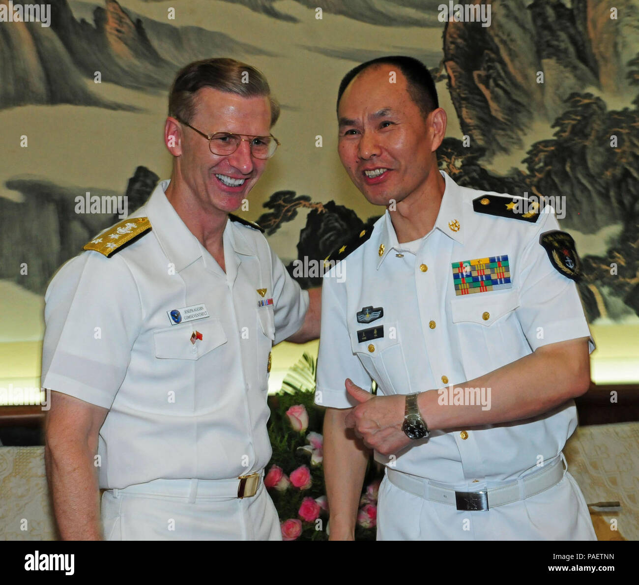 Deputy commander of the chinese navy hi-res stock photography and ...