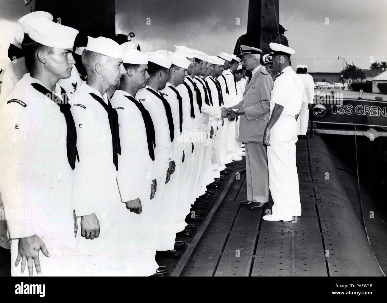 In this undated file photo Adm. Jerauld Wright, commander in chief, U.S ...