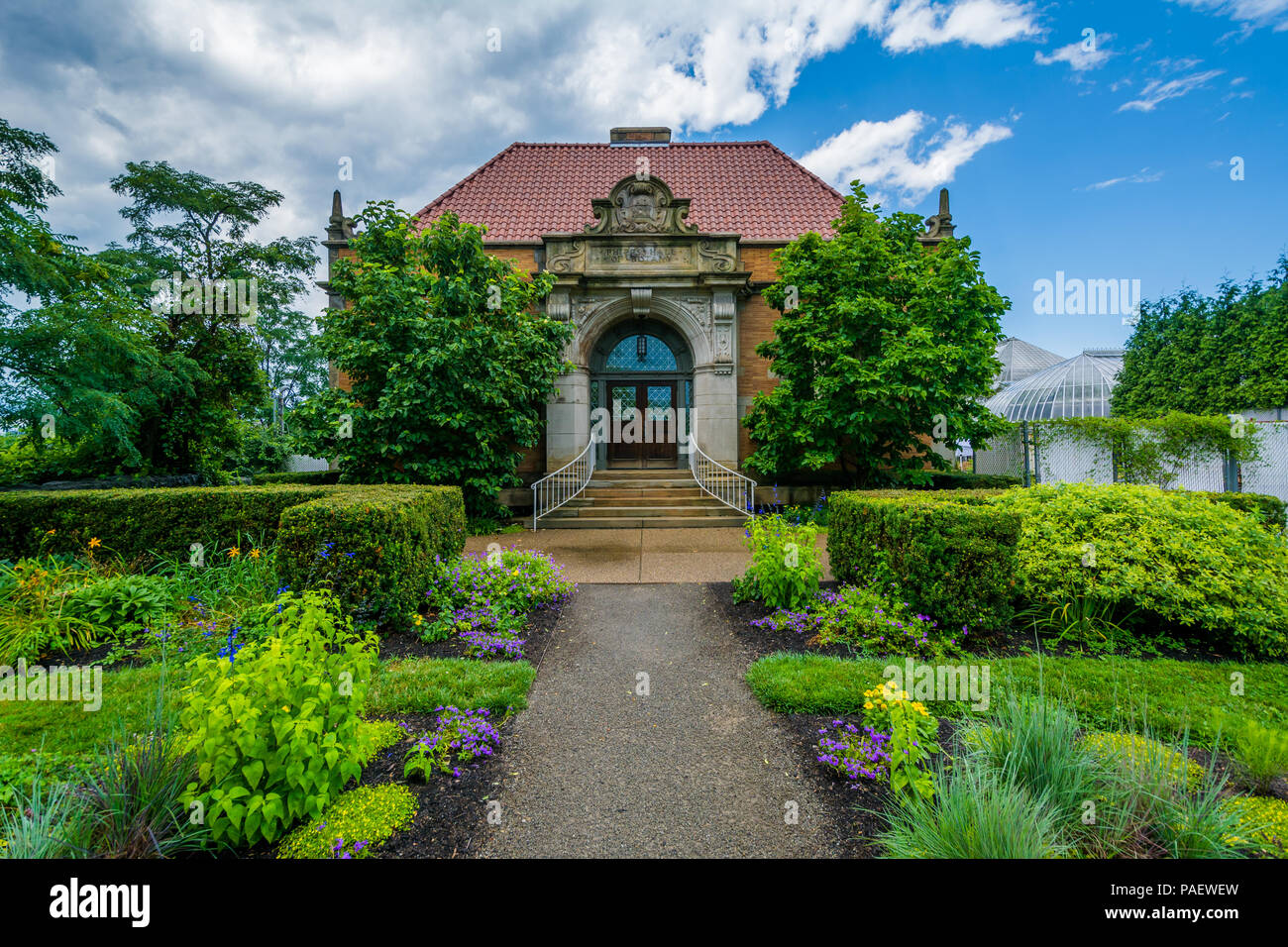 The Phipps Hall of Botany, in Pittsburgh, Pennsylvania Stock Photo - Alamy