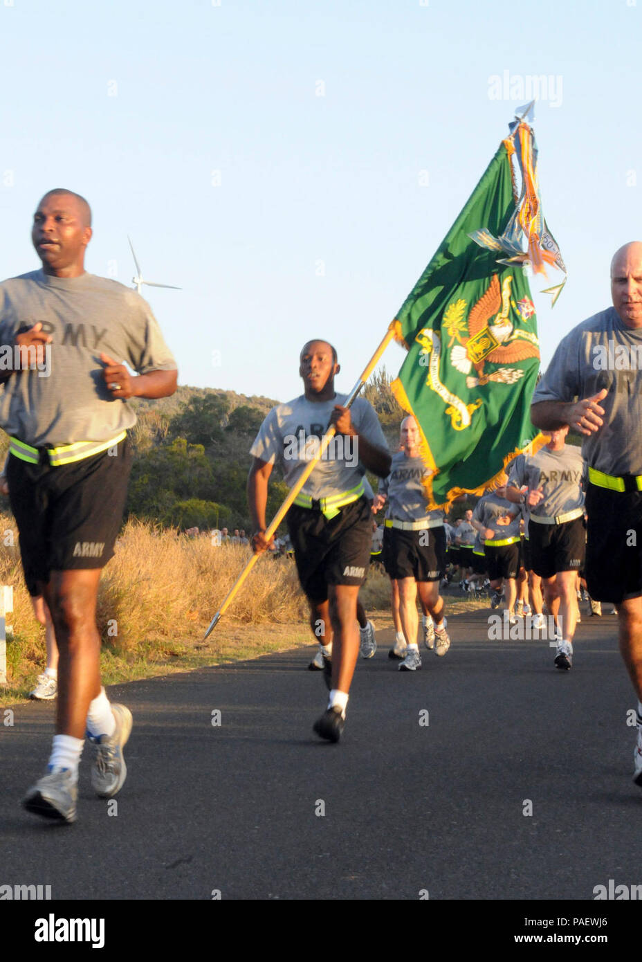 Battalion formation run hi-res stock photography and images - Alamy