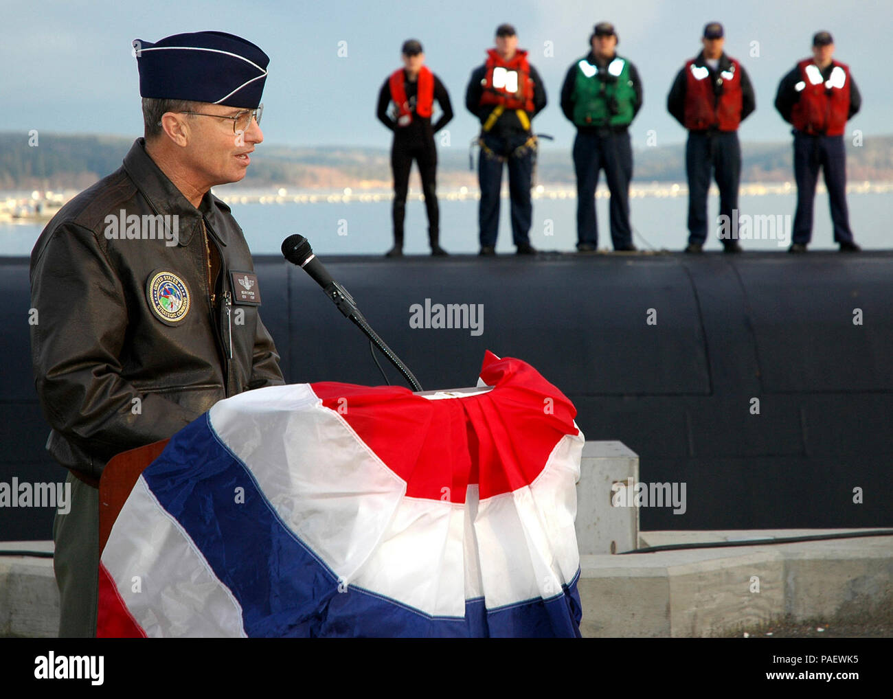 Wash. (Feb. 25, 2008) Blue and Gold crews assigned to the ballistic ...