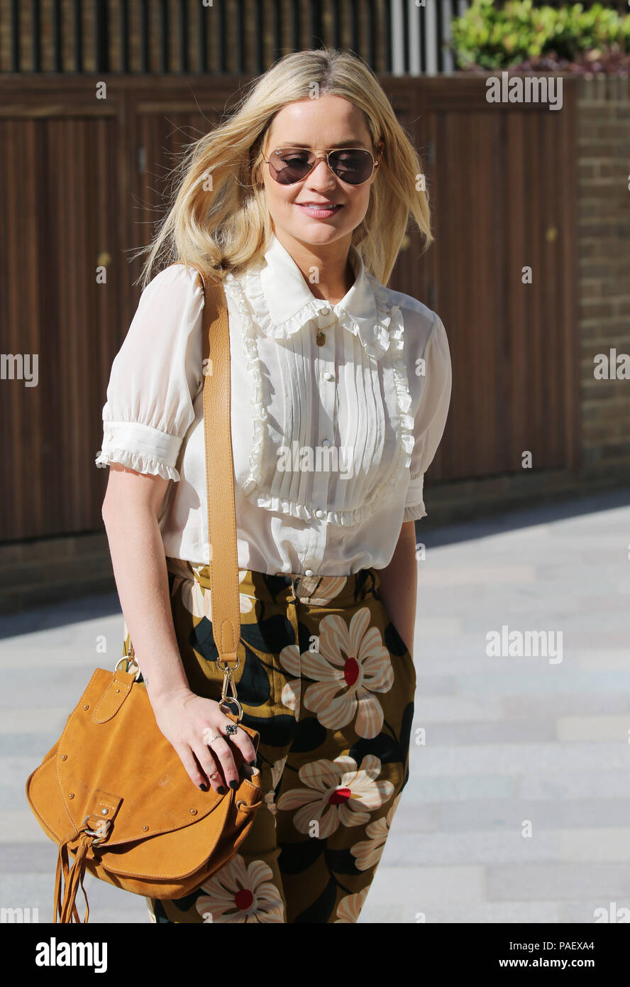 Laura Whitmore outside ITV Studios Featuring: Laura Whitmore Where ...
