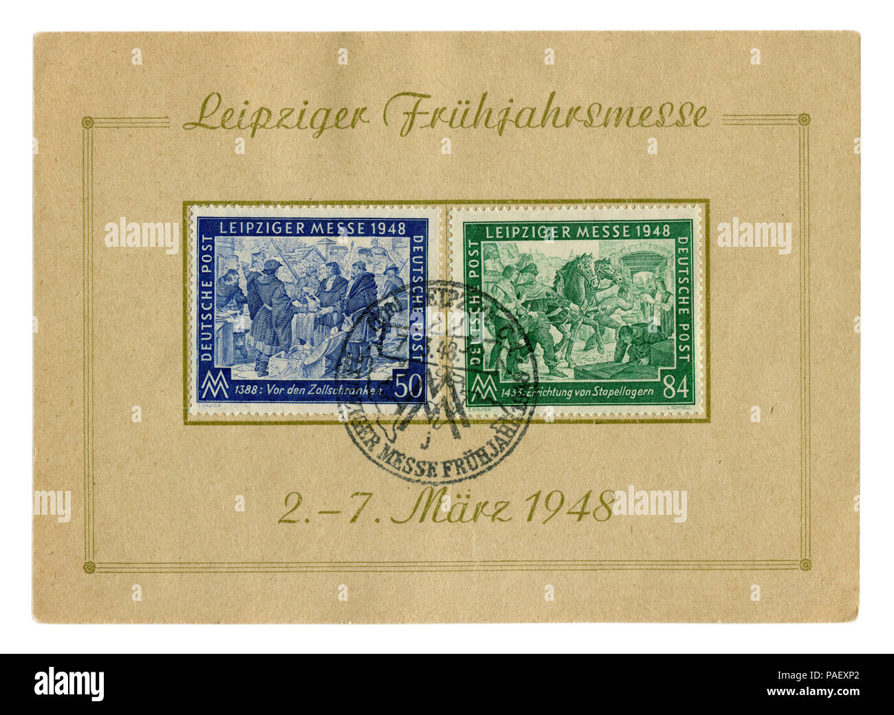 Medieval fair engraving Cut Out Stock Images & Pictures - Alamy