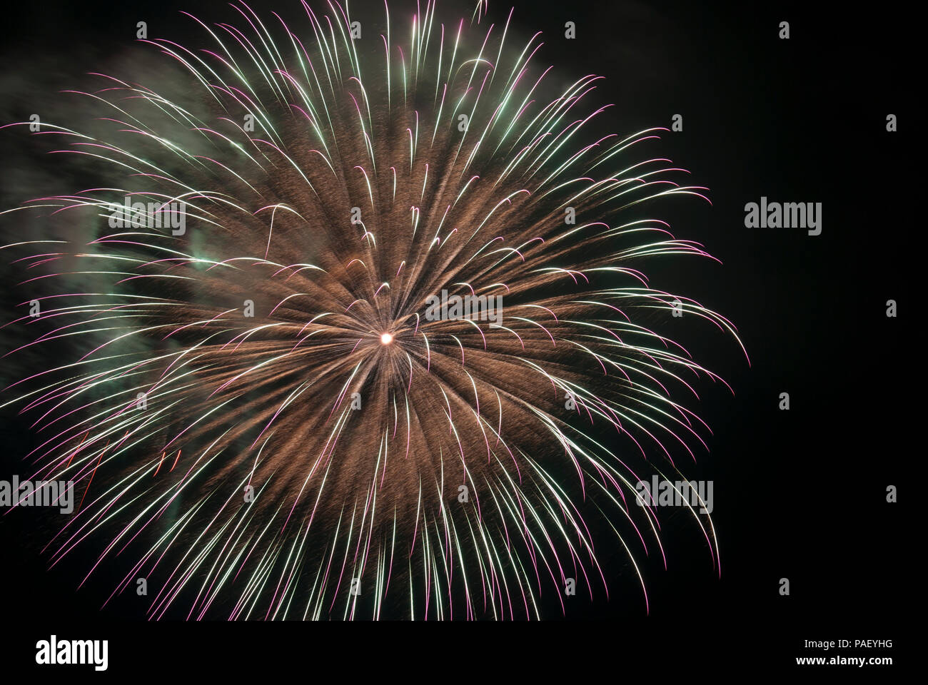 Fireworks in Japan Stock Photo - Alamy