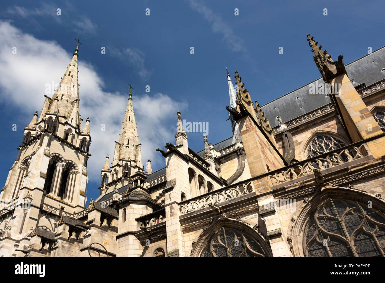 Gargoyles of the Cathedral Notre-Dame-de-l'Annonciation of Moulins ...
