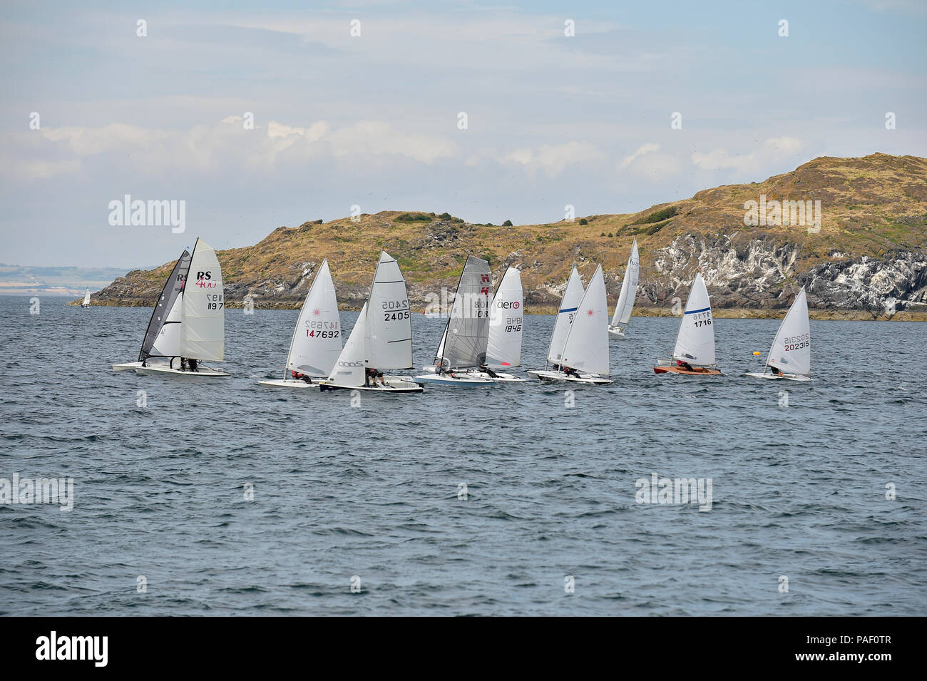 North berwick holiday town hi-res stock photography and images - Alamy