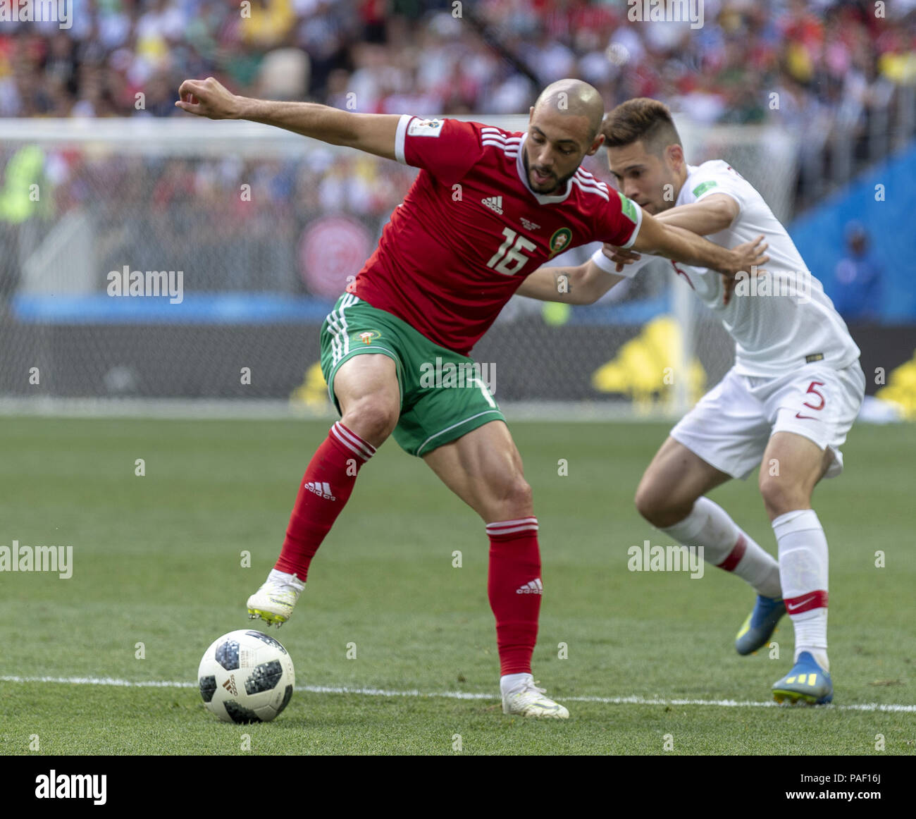 2018 FIFA World Cup: Group B – Portugal v Morocco Featuring: RUI ...