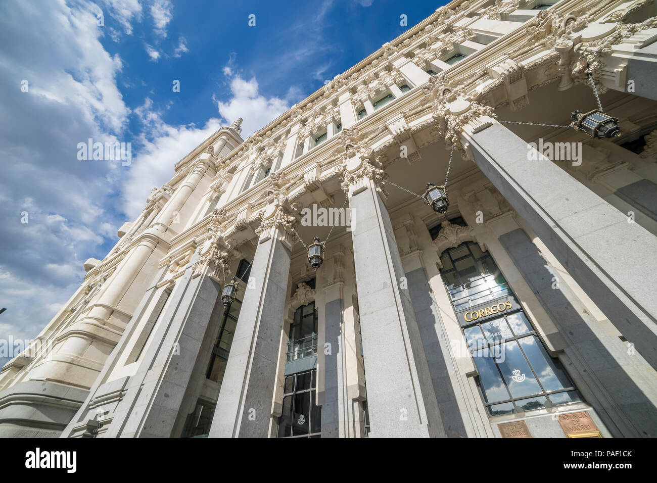 Post office, The City Hall of Madrid or the former Palace of ...