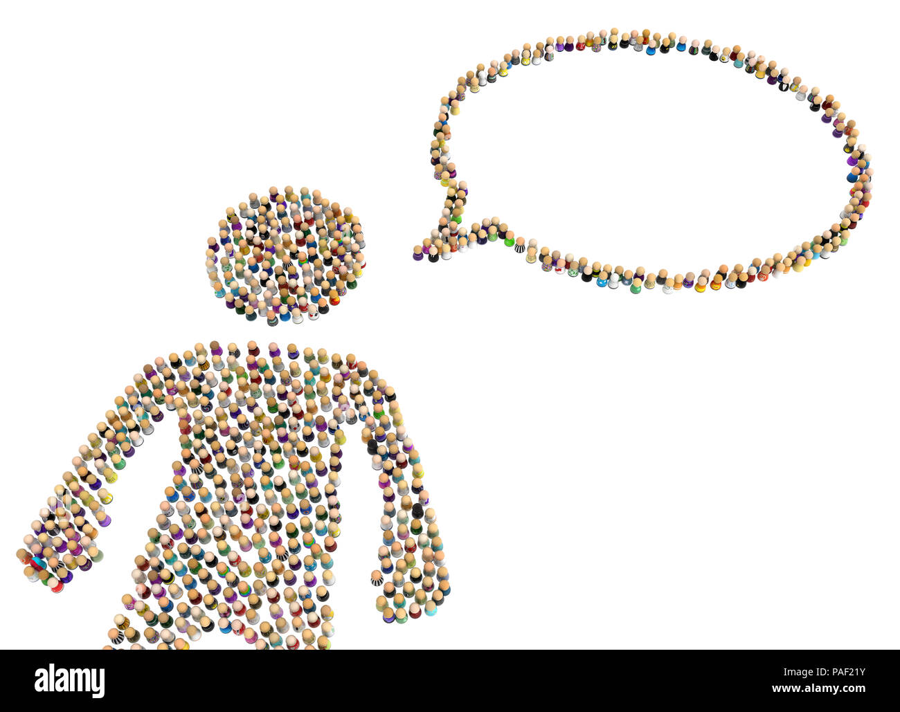 Forming of an opinion hi-res stock photography and images - Alamy