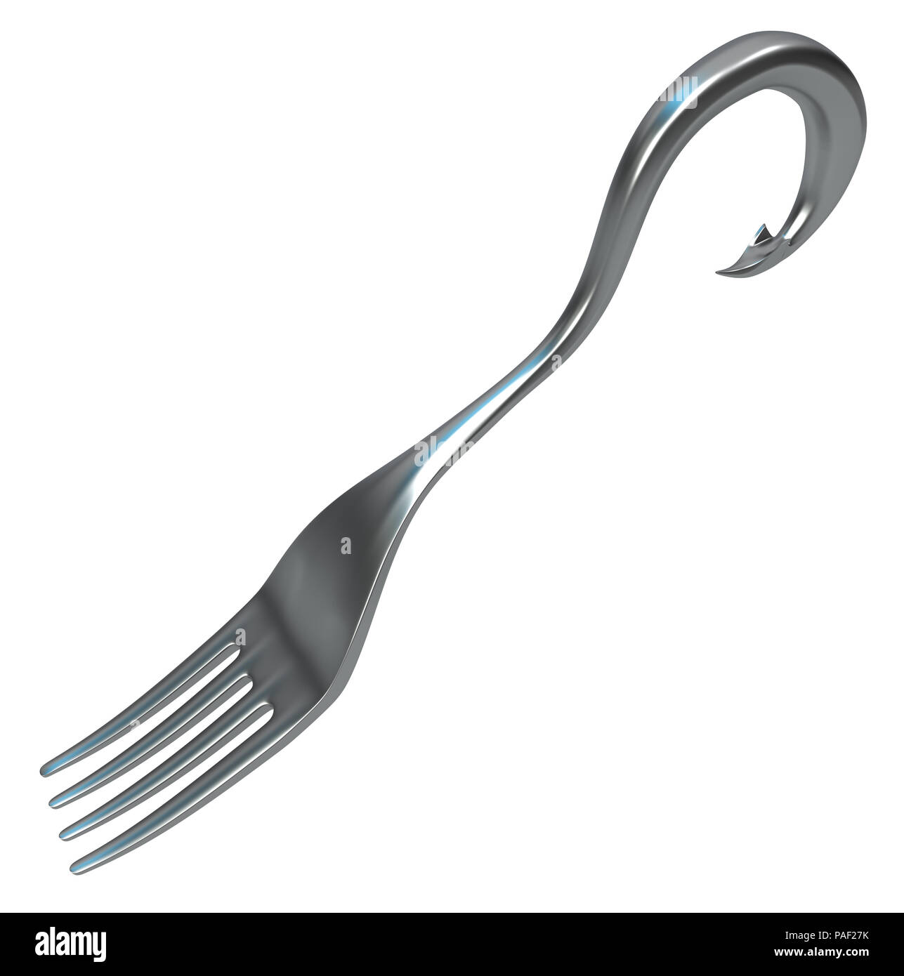 Fork hook hi-res stock photography and images - Alamy