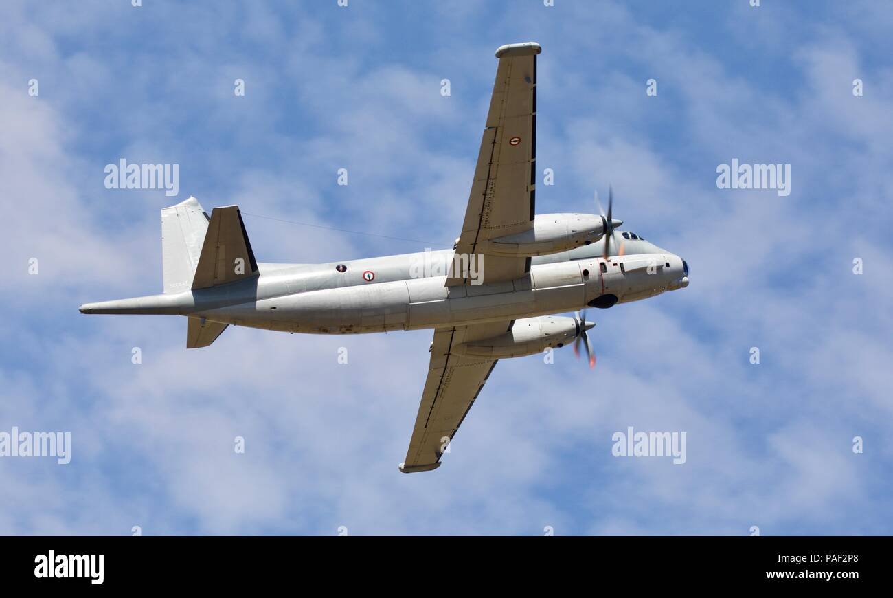 French Navy - Atlantique 2 maritime patrol aircraft Stock Photo - Alamy