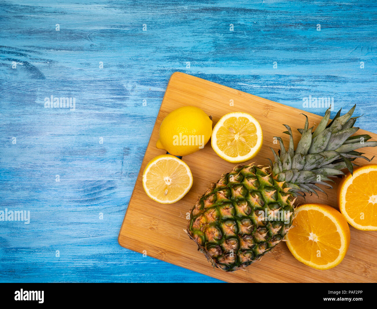 Nutrition pineapple cut hi-res stock photography and images - Alamy