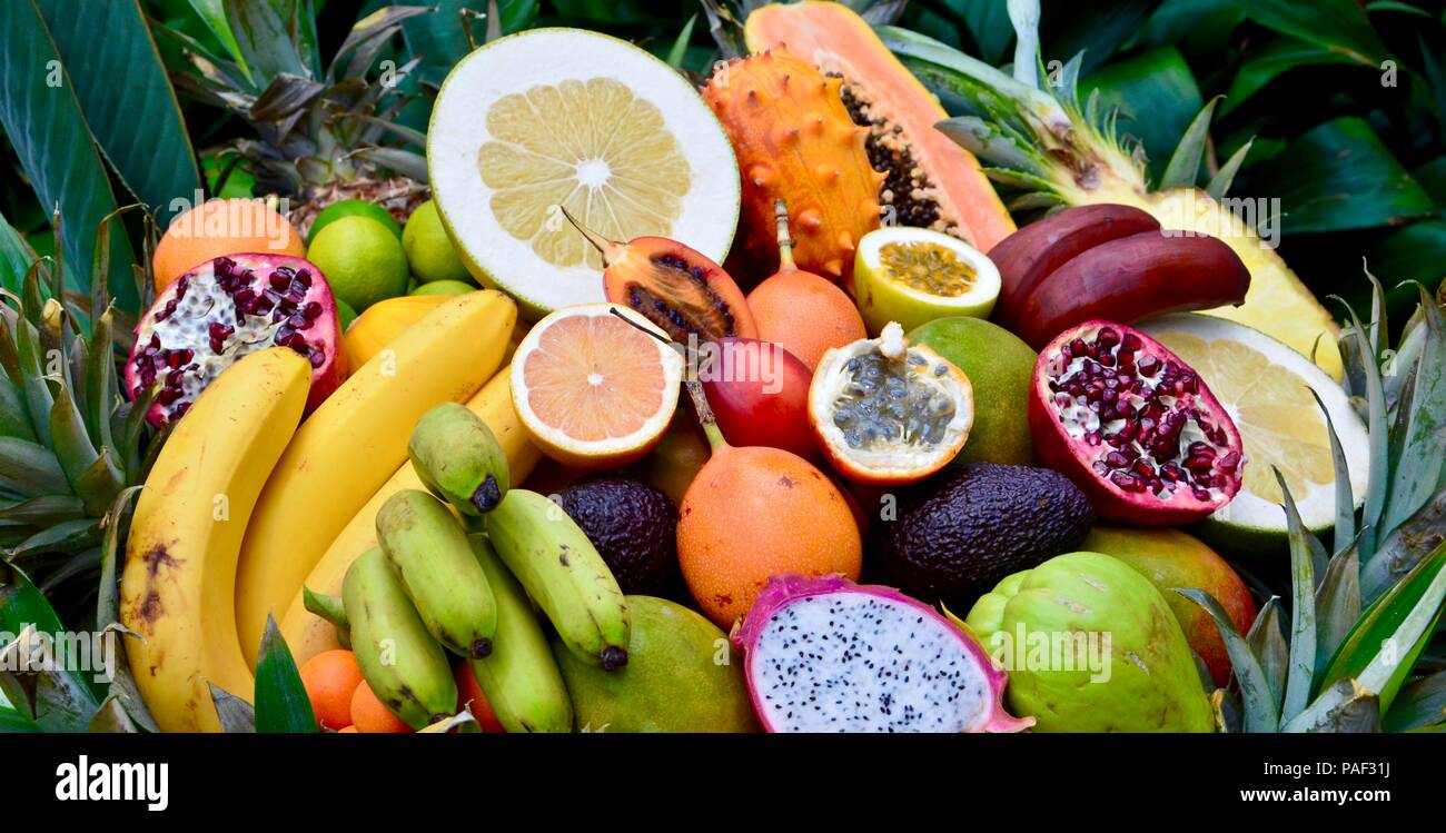 Fruits variety hi-res stock photography and images - Alamy