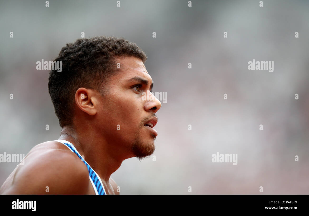 Great Britain's Elliot Giles after the Men's 800m during day two of the ...