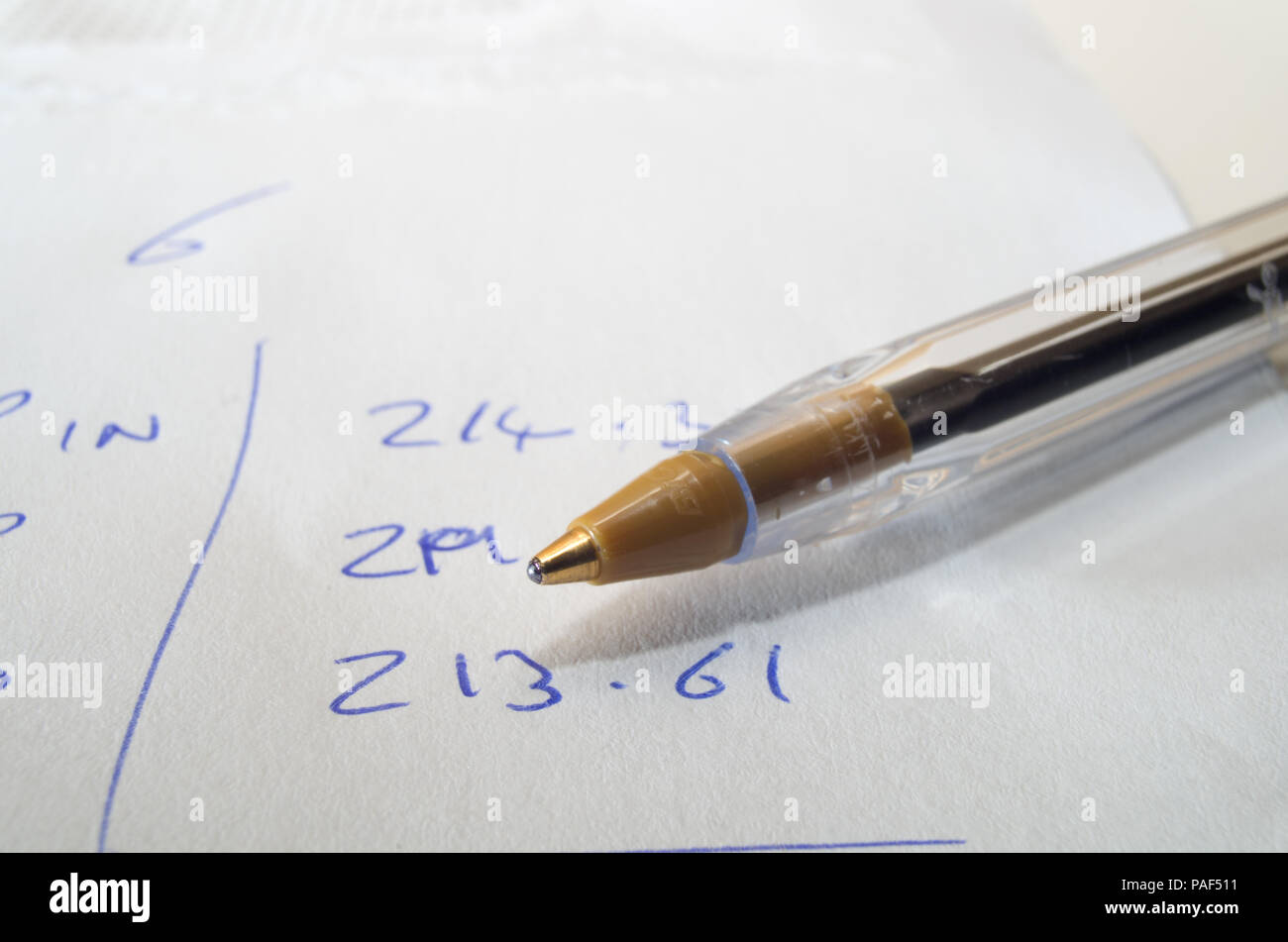 Note paper hi-res stock photography and images - Alamy