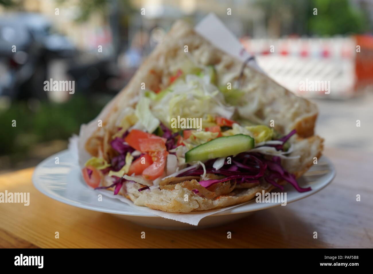 Berlin doner kebab hi-res stock photography and images - Alamy