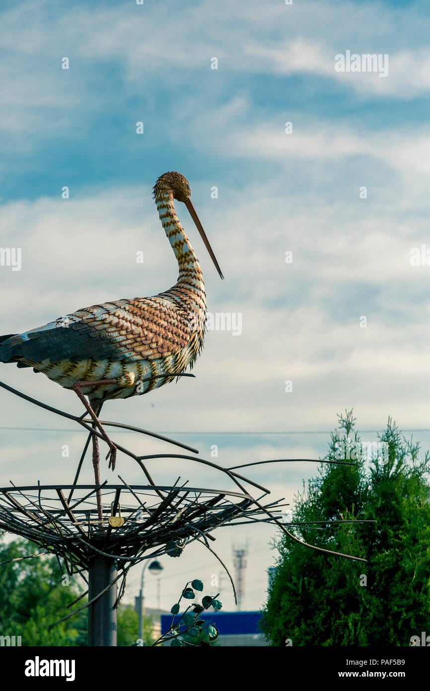 Artificial stork nest hi-res stock photography and images - Alamy