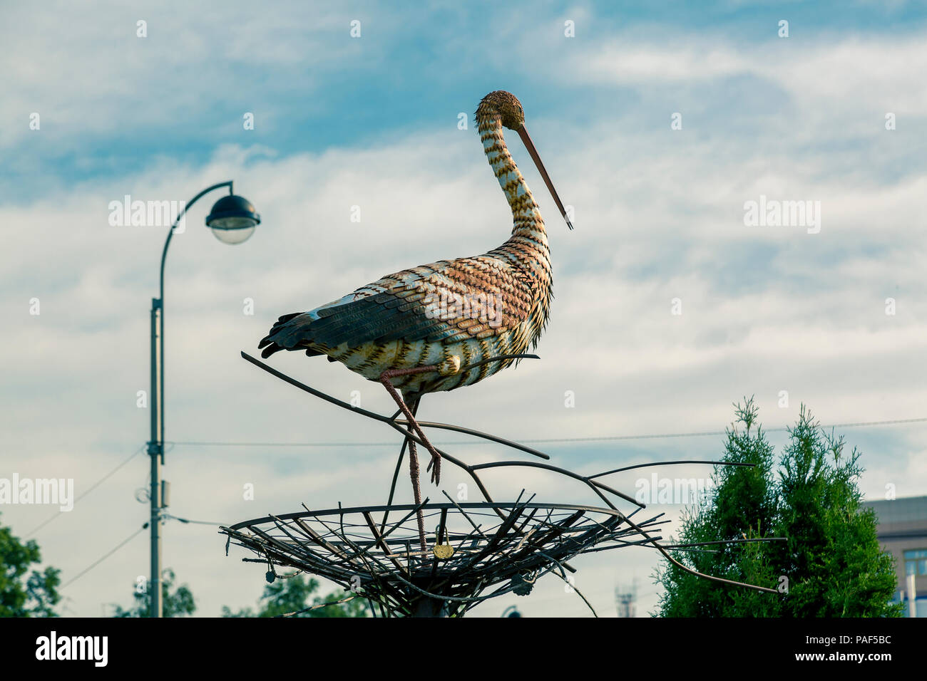 Artificial stork nest hi-res stock photography and images - Alamy