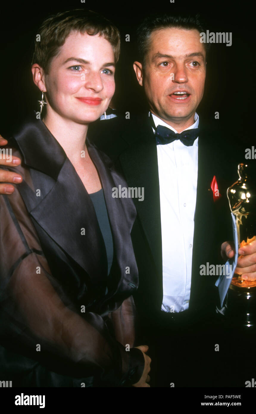 LOS ANGELES, CA - MARCH 30: Best Director recipient Jonathan Demme (R ...