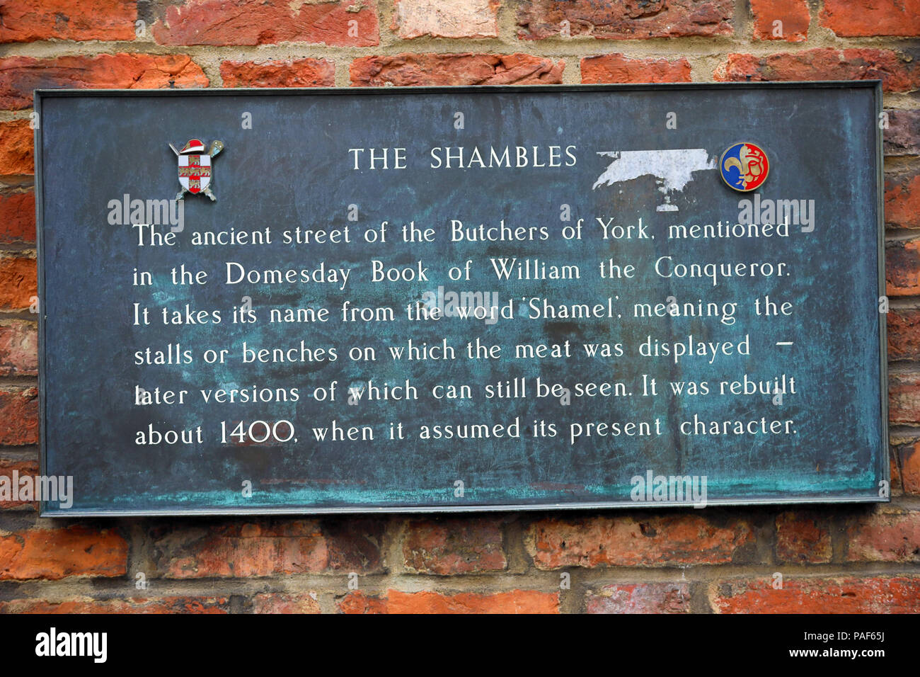 York shambles not new not usa hi-res stock photography and images - Alamy
