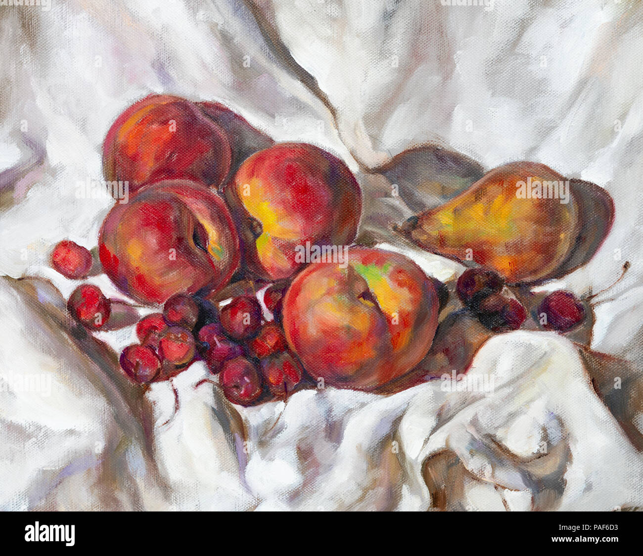 Fruit composition in watercolor hi-res stock photography and images - Alamy