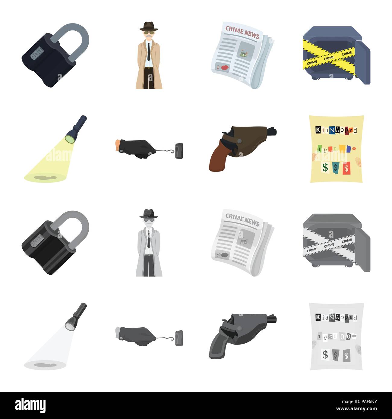 Kidnapper vector vectors hi-res stock photography and images - Alamy