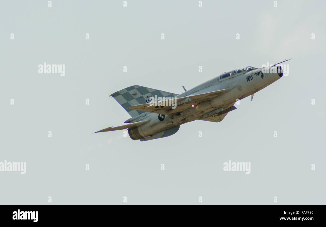 MiG-21 multirole fighter, interceptor aircraft Stock Photo - Alamy