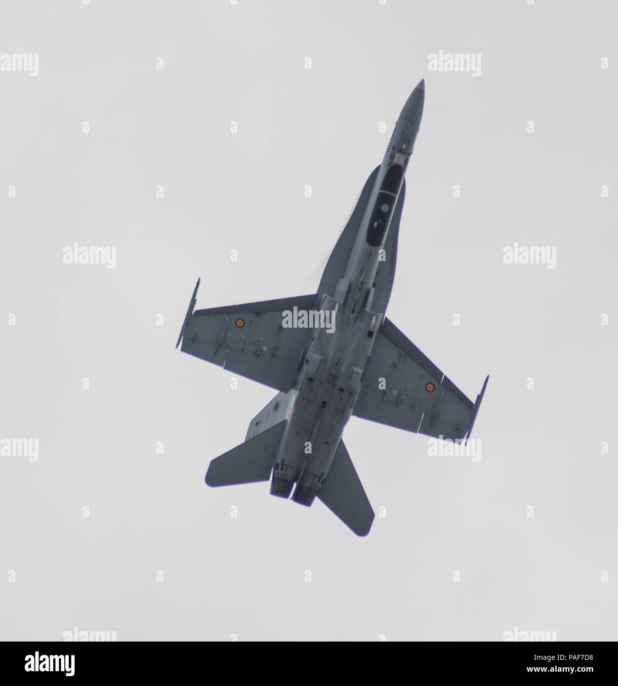 F 18 Hornet multirole fighter aircraft Stock Photo - Alamy