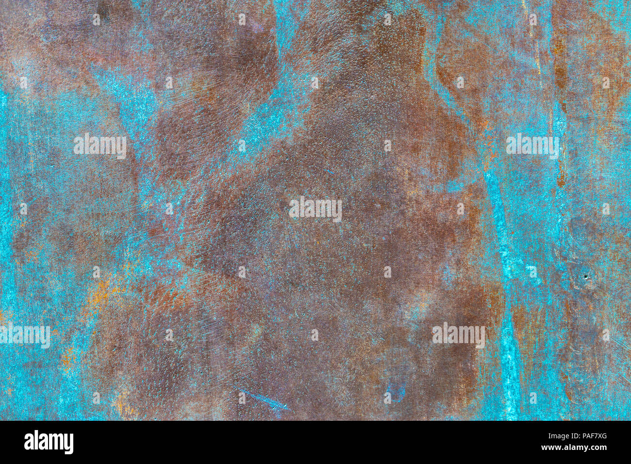 brown rusty texture background on old metal sheet in grunge style Stock ...