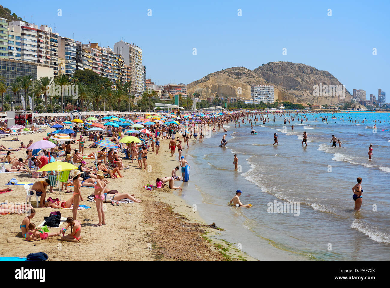 Alicante beach hi-res stock photography and images - Alamy