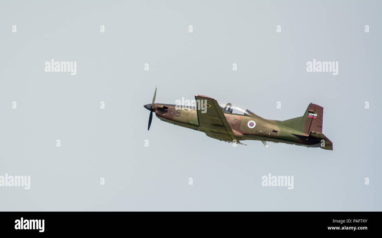 Slovenian armed forces Pilatus Stock Photo - Alamy
