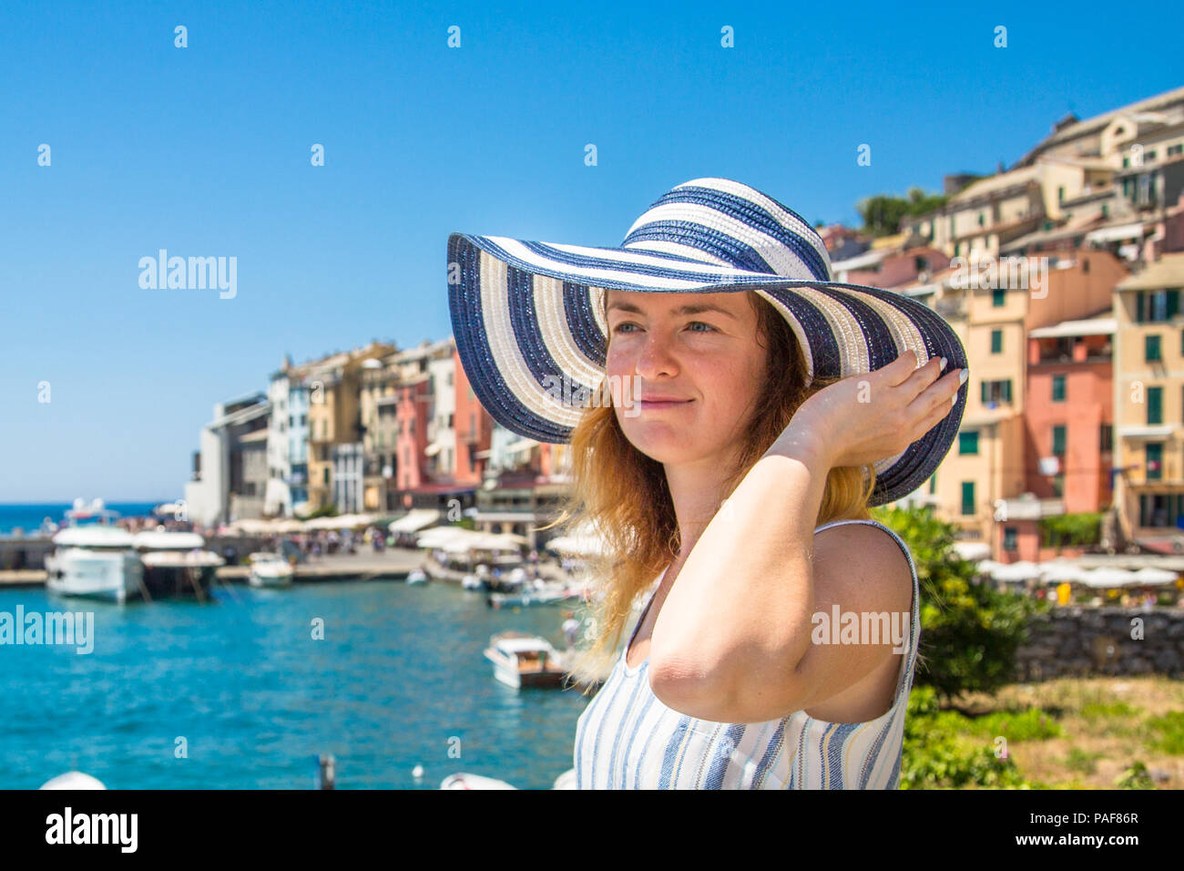 Porto venere woman hi-res stock photography and images - Alamy