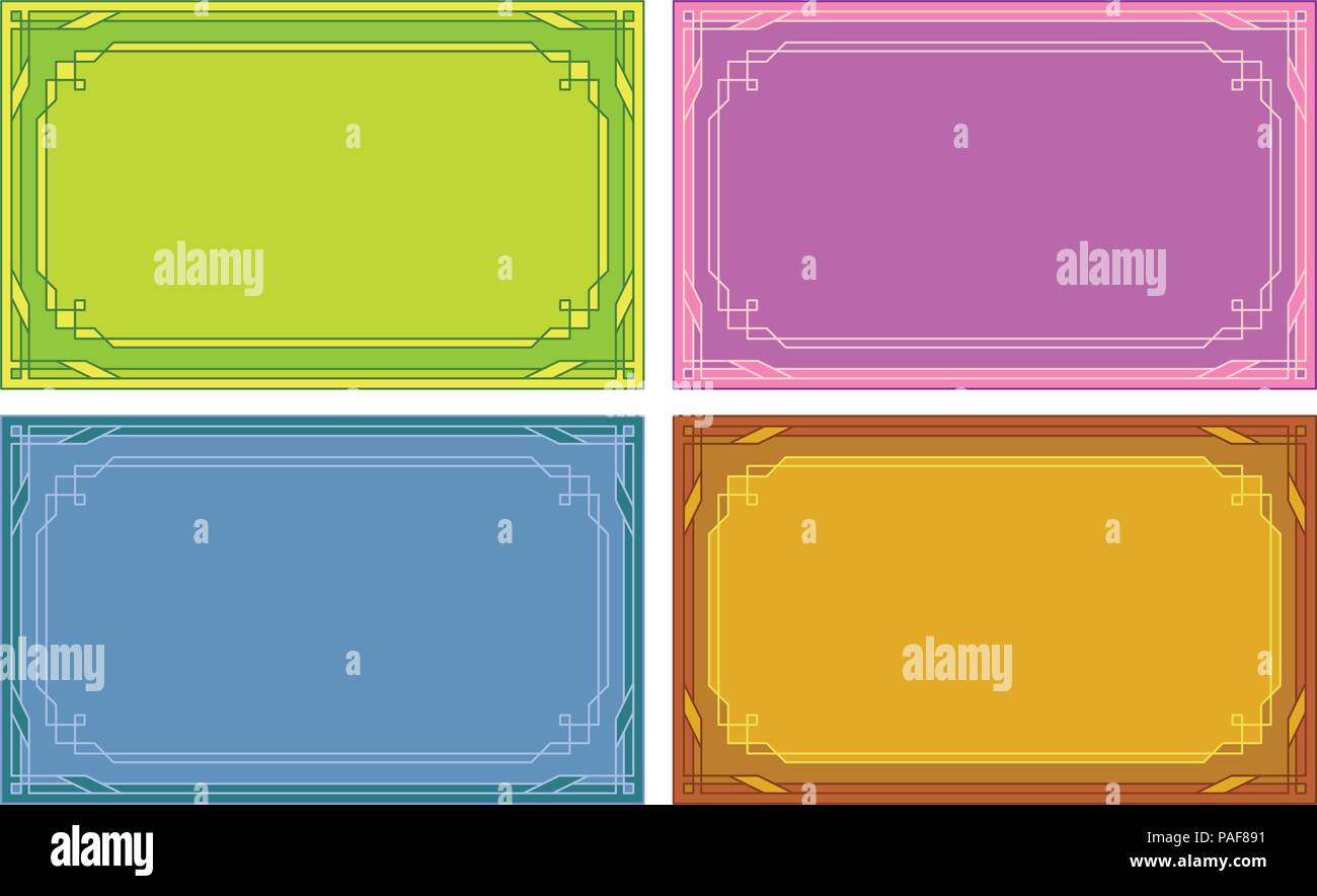 Color labels, tags, cards, set Stock Vector Image & Art - Alamy