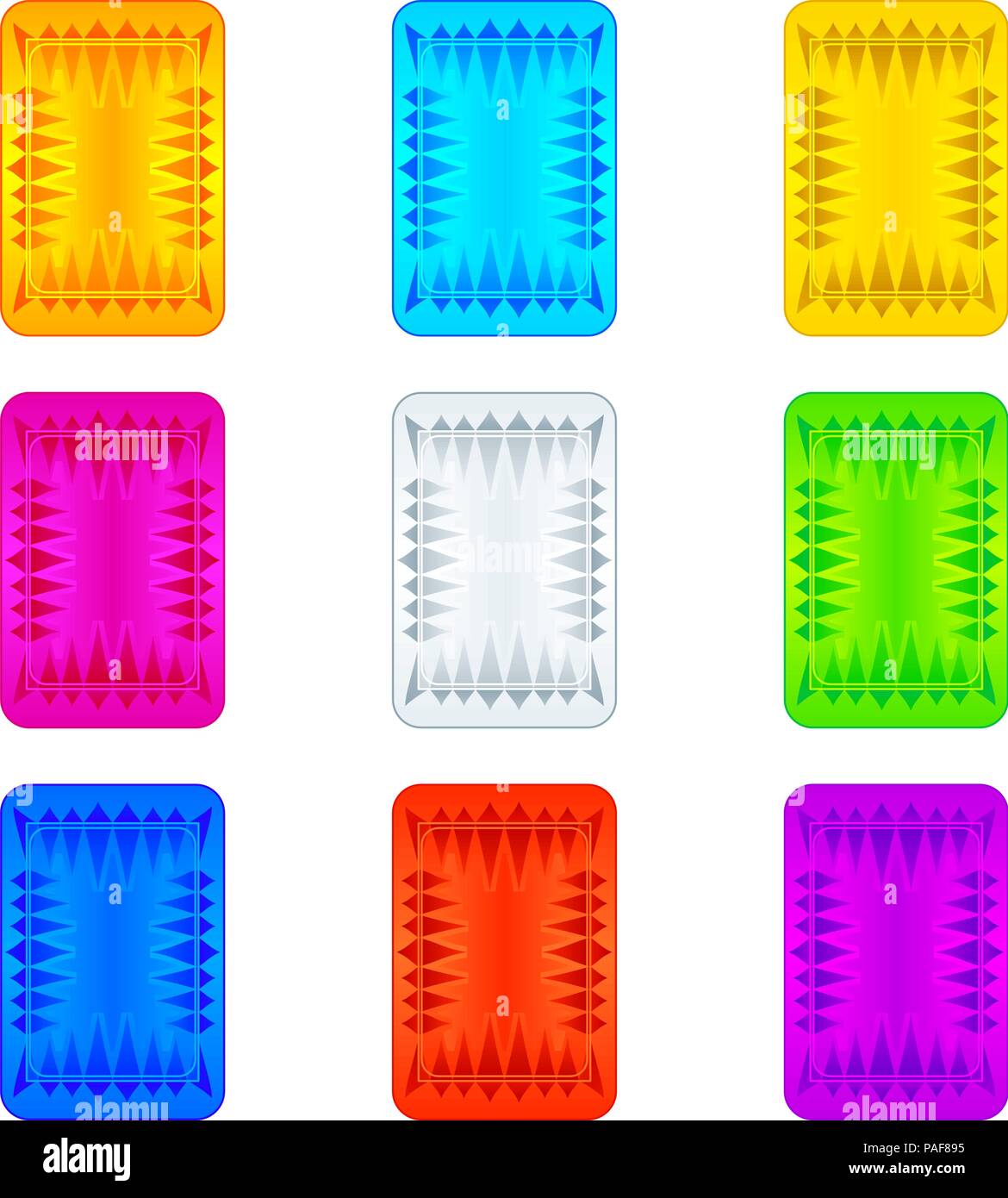 Color cards shirts, set Stock Vector Image & Art - Alamy