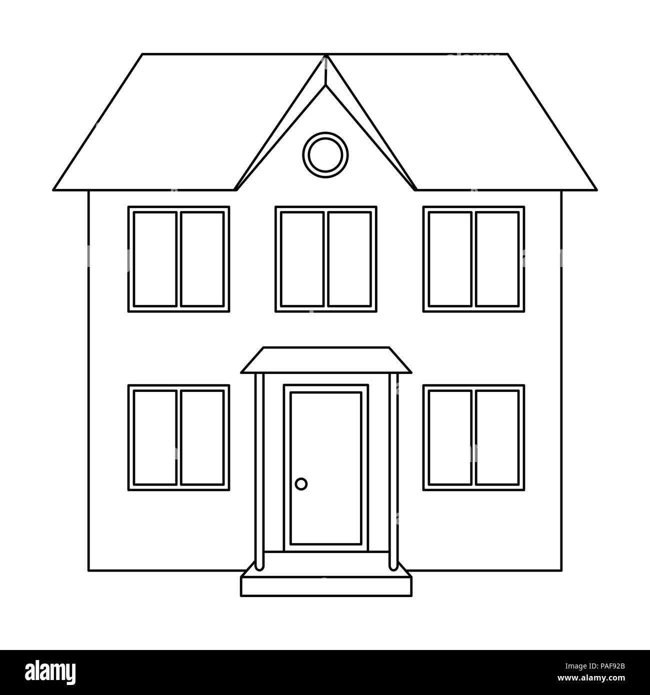 Outside Apartment Drawing