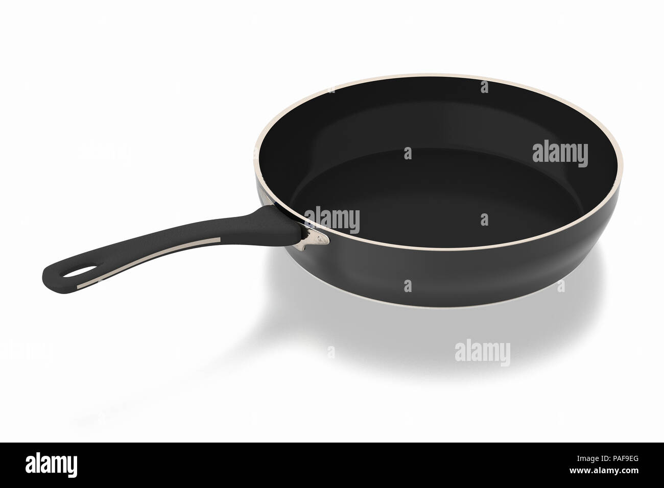 Frying pan isolated. Include clipping path Stock Photo - Alamy
