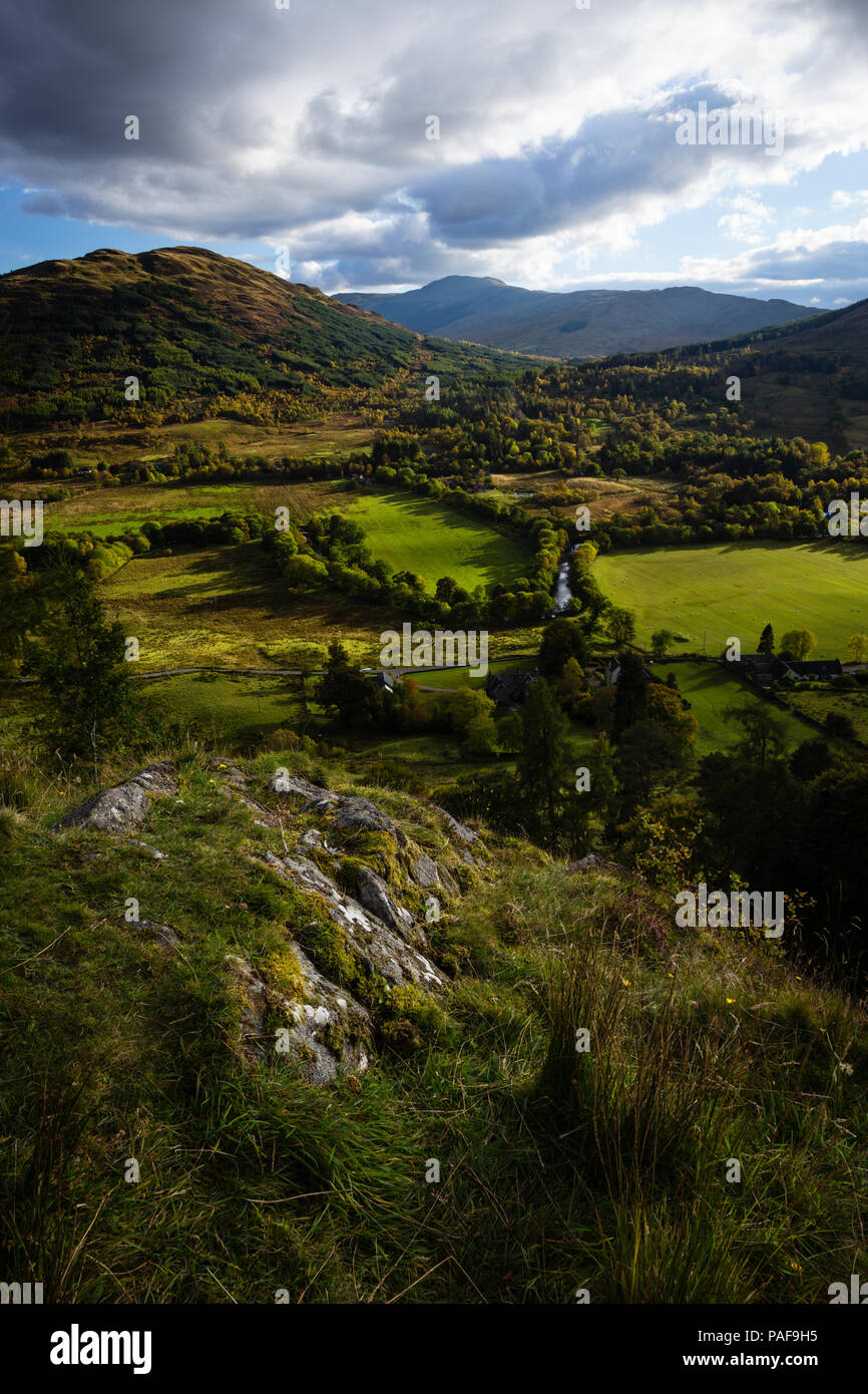 Balquhidder view, Stiling Stock Photo - Alamy
